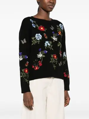 Alice + Olivia Teanna Wool Blend Sweater
