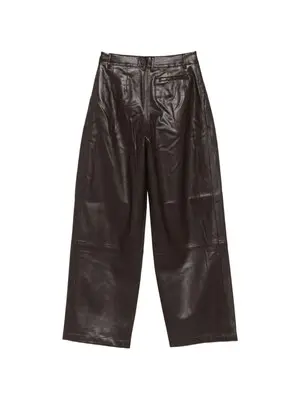 THE FRANKIE SHOP Jeva Faux Leather Trousers