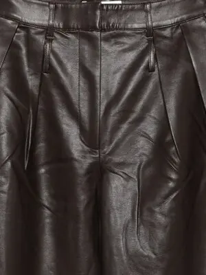 THE FRANKIE SHOP Jeva Faux Leather Trousers