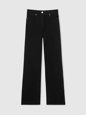 REISS Andi Petite High-rise Bootcut Jeans