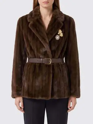 Liu Jo Fur Coat - Brown