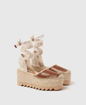 Stella McCartney Gaia Wedge Sandals