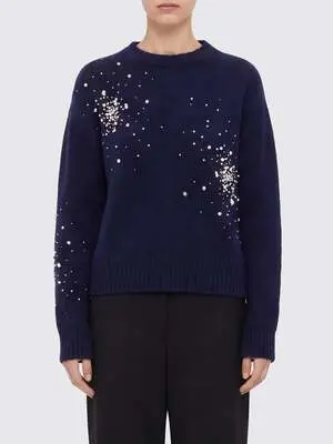 DES_PHEMMES Sweater - Blue