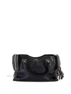 Balenciaga City Classic Metallic Edge Bag Leather Mini Satchel