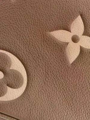 LOUIS VUITTON Neonoe Handbag Bicolor Monogram Empreinte Giant Mm Bucket Bag