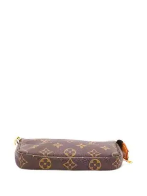 LOUIS VUITTON Pochette Accessoires Monogram Canvas Mini Clutch Bag