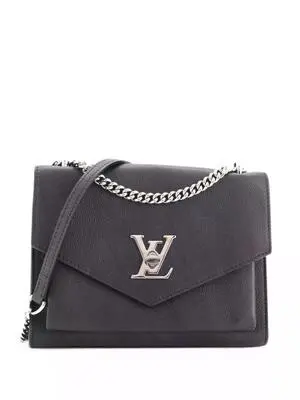 LOUIS VUITTON Mylockme Handbag Leather Bb Crossbody Bag