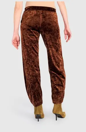 Alembika Crushed Velvet Flow Pants