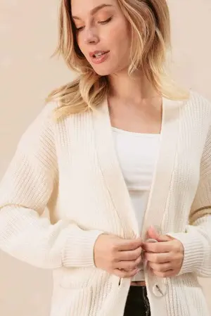 27 Miles Malibu Kamira Cashmere Oversized Cardigan