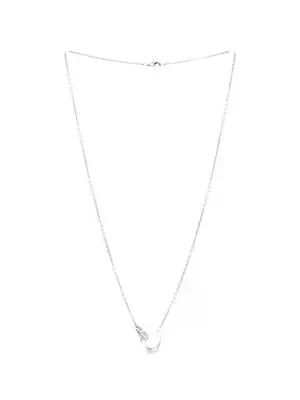 Cartier Love Interlocking 18k White Gold Necklace