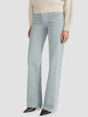FRAME Straight-leg Corduroy Pants