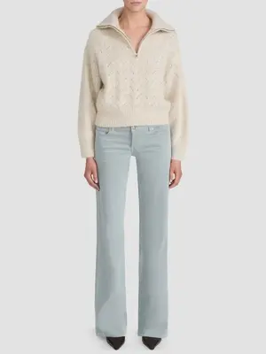 FRAME Straight-leg Corduroy Pants