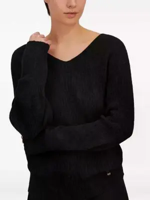 Herno Stocking-stitch V-neck Sweater