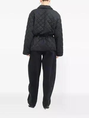 ROTATE BY BIRGER CHRISTENSEN Quilted Peplum Jacket