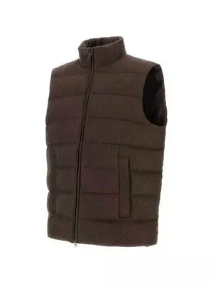 Herno Quilted Cashmere-silk Gilet