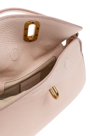 Marc Jacobs Leather Handbag ‘signet Turnlock Mini