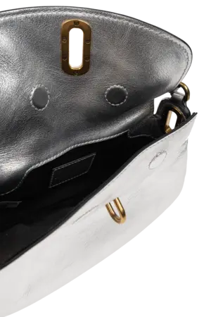 Marc Jacobs Signet Turnlock Mini’ Leather Bag