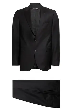 ALLSAINTS Rawdon Slim Fit Wool Peak Lapel Suit