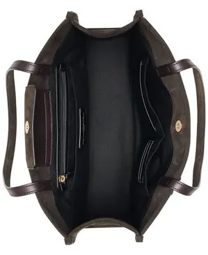 Karl Lagerfeld Paris Jade Embellished Suede Tote Bag