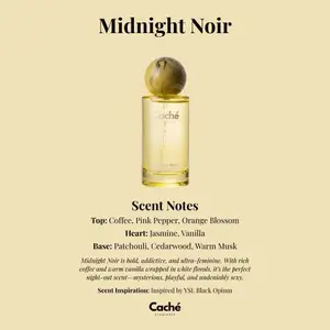 CACHE Midnight Noir Eau De Parfum 50 Ml