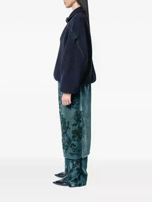 MULLER OF YOSHIOKUBO Half-zip Fleece Sweatshirt