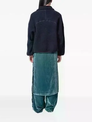 MULLER OF YOSHIOKUBO Half-zip Fleece Sweatshirt