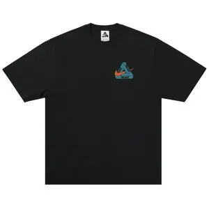 PALACE X Nike Tri-swoosh T-shirt - Black