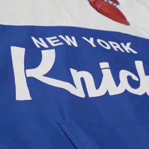 Mitchell & Ness New York Knicks Head Coach Lightweight Anorak Quarter-zip Windbreaker