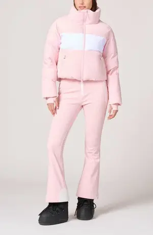 JORDE Maisie Puffer Ski Jacket Ballet