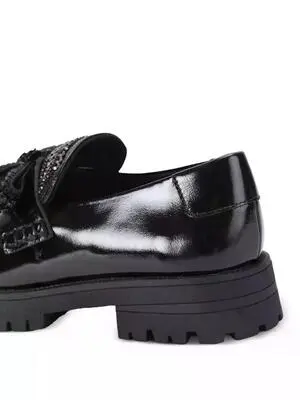 Kurt Geiger Bow Crystal Loafers