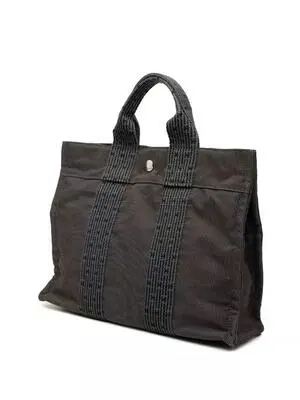 Hermès 1990-2000 Canvas Herline Pm Tote Bag