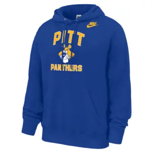 Nike Pittsburgh Panthers Club Football Fleece Pullover Hoodie - Red