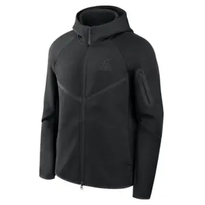 Nike Arizona Tech Fleece College Full-zip Hooded Jacket - Black