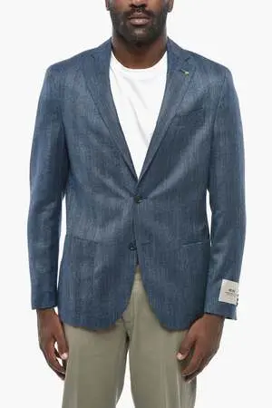 Corneliani Cc Collection Single-breasted Blazer - Blue