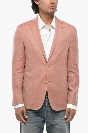 Corneliani Single-breasted Blazer - Pink
