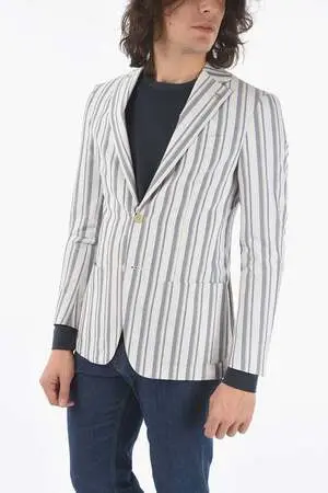 Corneliani Cc Collection Two-button Blazer - Multicolor