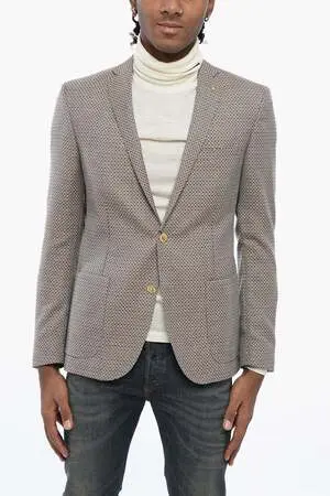Corneliani Cc Collection Half-lined Blazer - Multicolor