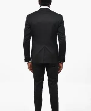 Corneliani Three-piece Silk-blend Suit