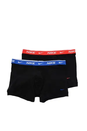 Nike Logo Waistband Boxers 2-pack - Black