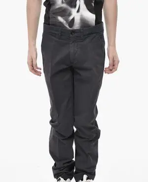 Corneliani Logo-patch Chino Trousers