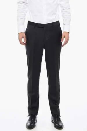 Corneliani Pressed-crease Tailored Trousers - Gray