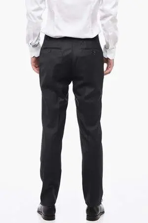 Corneliani Pressed-crease Tailored Trousers