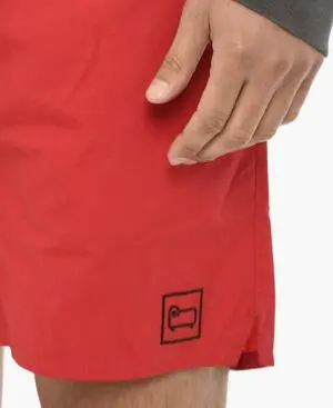 Woolrich Ranch Shorts With Industrial Belt