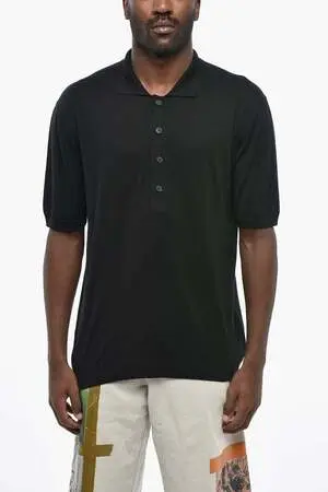 Tagliatore Short-sleeve Polo Shirt - Black