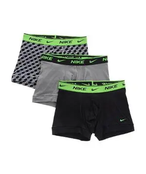 Nike Logo Waistband Boxer Briefs 3-pack - Multicolor