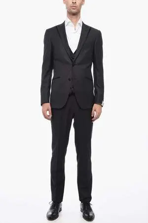 Corneliani Cerimonia Academy Three-piece Suit - Gray