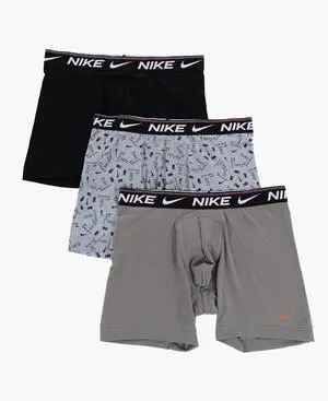 Nike Dri-fit Logo Elastic Waistband Boxers 3-pack
