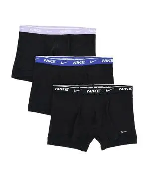 Nike Dri-fit Monogram Boxers 3-pack - Black