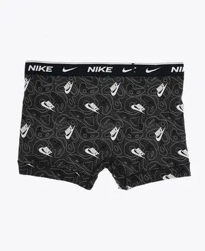 Nike Logo Elastic Waistband Boxer Briefs 3-pack