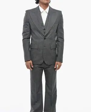 Dsquared2 Three-piece Peak-lapel Suit